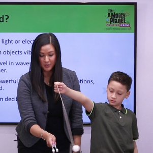 Tuning Fork Classroom Demonstration: Sound Vibrations | NIDCD
